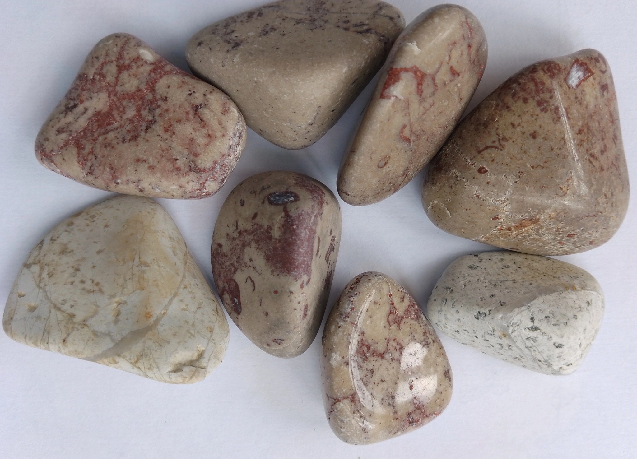 Polished River Rocks – Finally! – The Path to My Heart